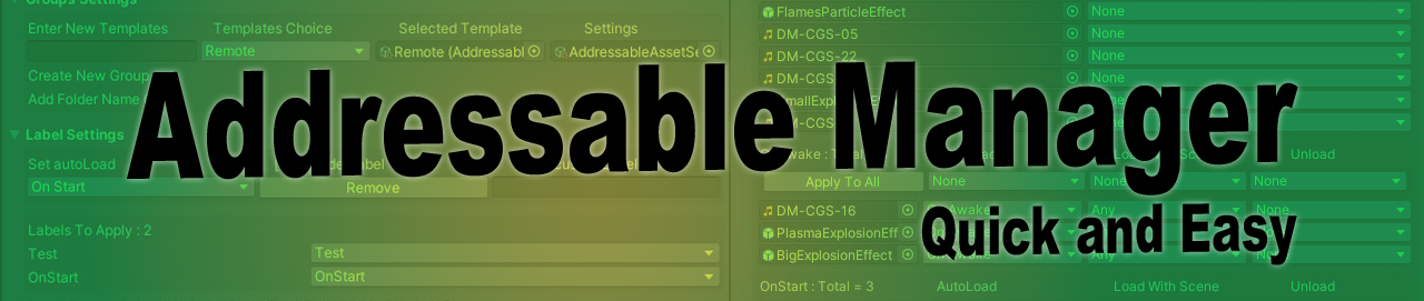 Github Sujanduttamishraaddressablesmanager Set Addressable Asset Setter From Folder A 